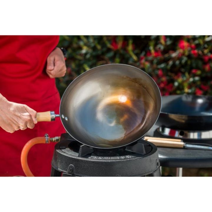 Hot Wok gasblus original 7 kW inkl. wokpande, slan | BAUHAUS