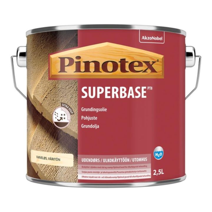 Pinotex superbase PT8 grundingsolie 2,5 L | BAUHAUS