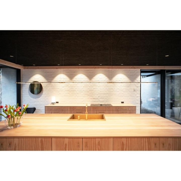 Troldtekt akustikplade v-line 1way 10 sort 1200x60 | BAUHAUS