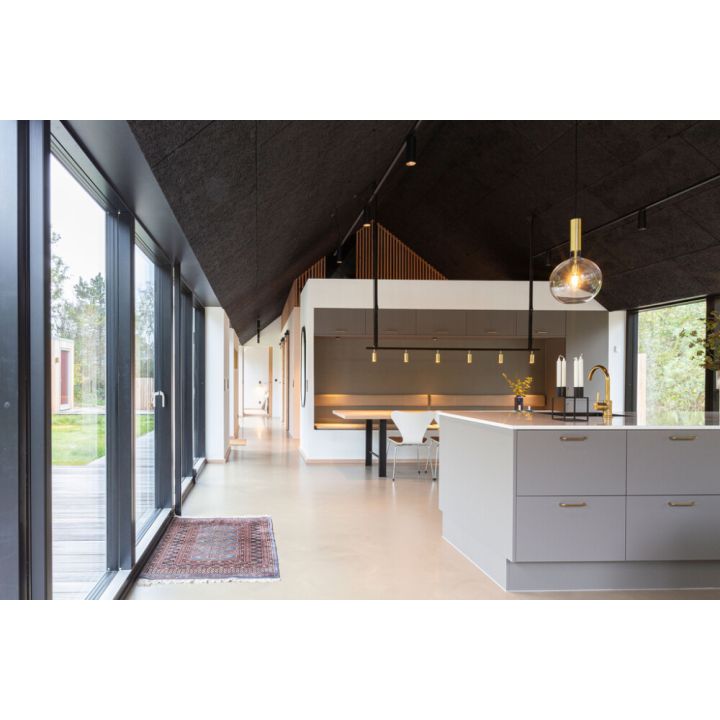 Troldtekt akustikplade ultrafin sort 1200x600x25 m | BAUHAUS