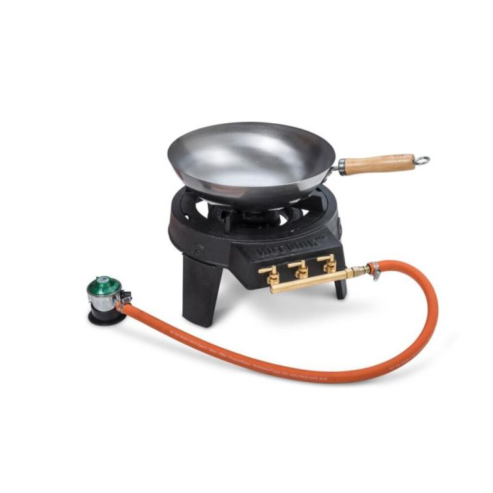 Hot Wok gasblus original 7 kW inkl. wokpande, slan | BAUHAUS
