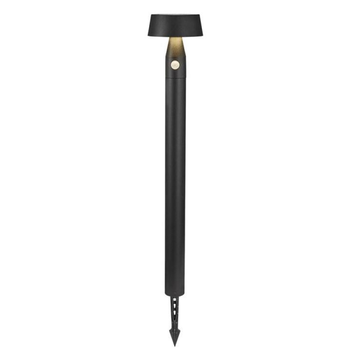 Nordlux solar-havelampe Nama 90 sort LED H90 cm | BAUHAUS
