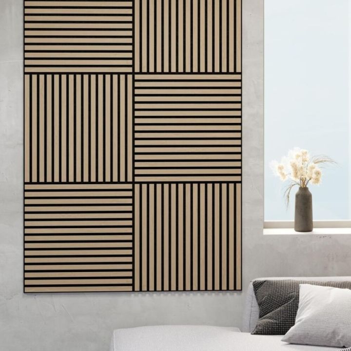 b!design akustikplade eg 600x600x18 mm 4 stk. pr. | BAUHAUS