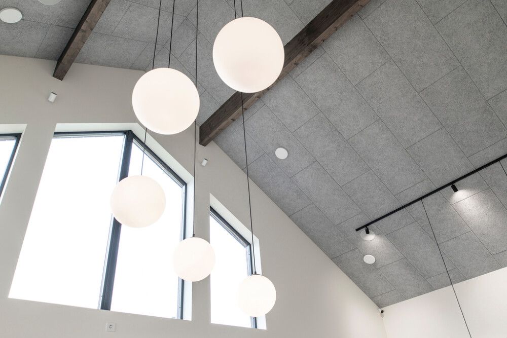 Troldtekt akustikplade ultrafin grå 202 1200x600x2 | BAUHAUS