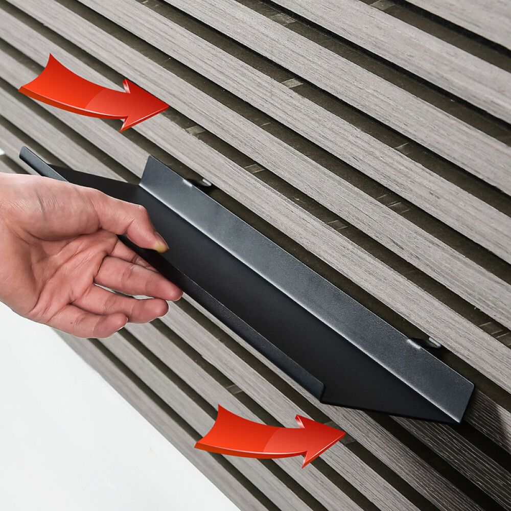 Hylde til akustikpanel sort 40 cm | BAUHAUS
