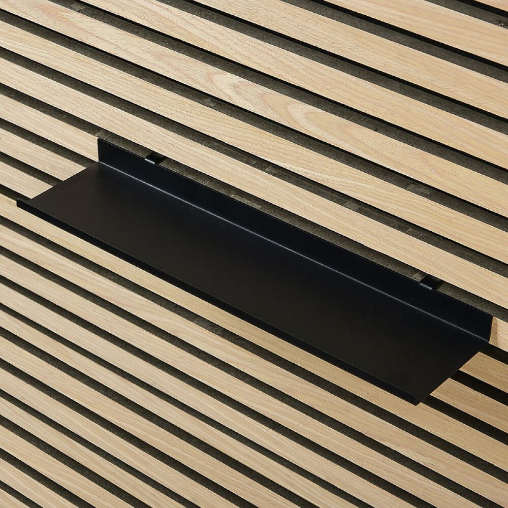 Hylde til akustikpanel sort 40 cm | BAUHAUS