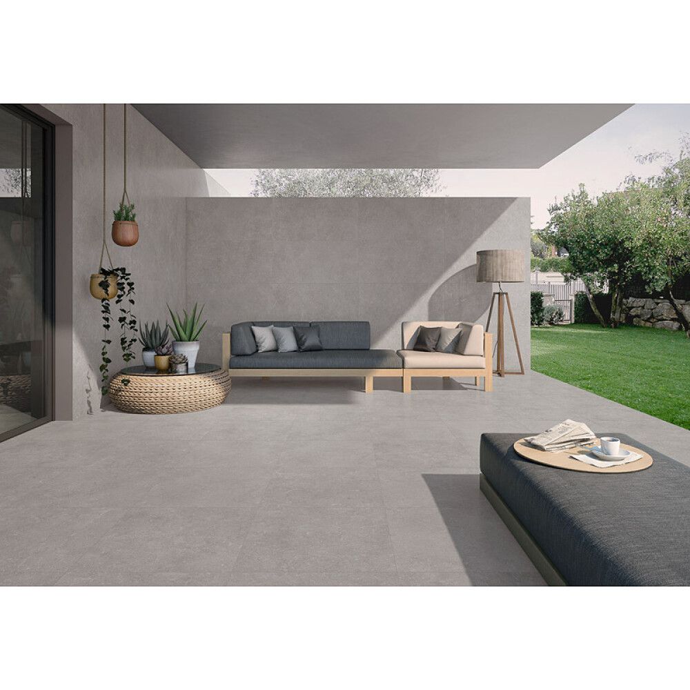 Gulv-/vægflise Start Silver Natural 60x60 cm 1,44 | BAUHAUS