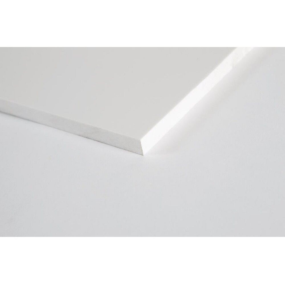Rias PVC plade Foamalux hvid 750x1000x10 mm | BAUHAUS