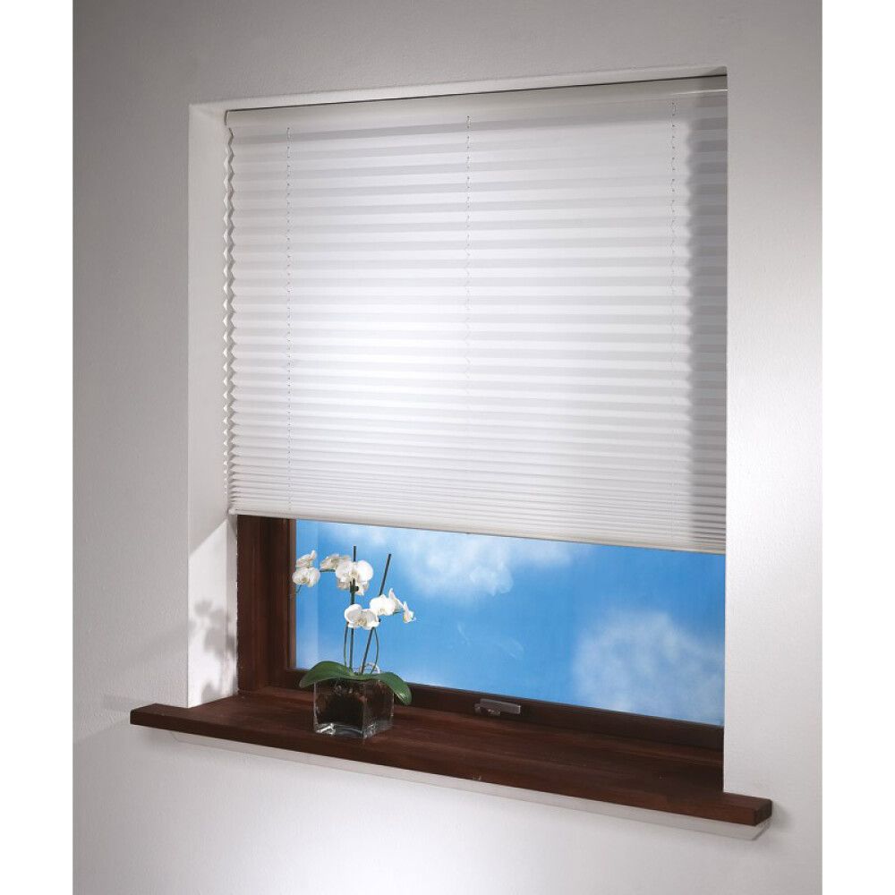 Debel Touch plissegardin i flere farver og størrel | BAUHAUS