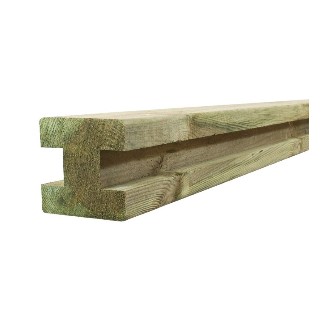 Frøslev H-stolper fyr høvlet 90x90x2700 mm | BAUHAUS