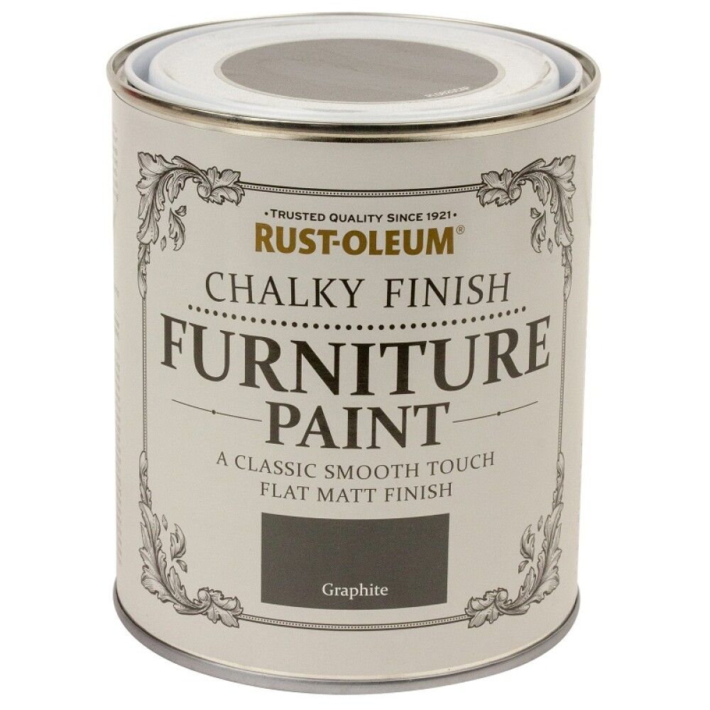 Rust-Oleum møbelmaling Chalky Finish Graphite 750 | BAUHAUS