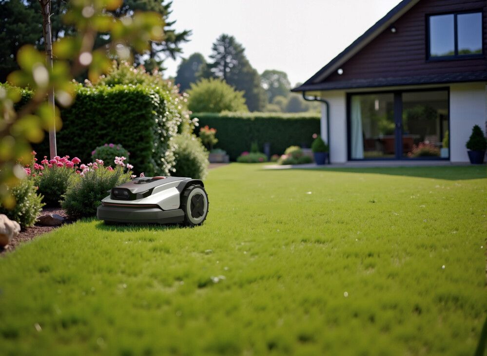 Roborock Rockneo Q105 robotplæneklipper 500 m² | BAUHAUS