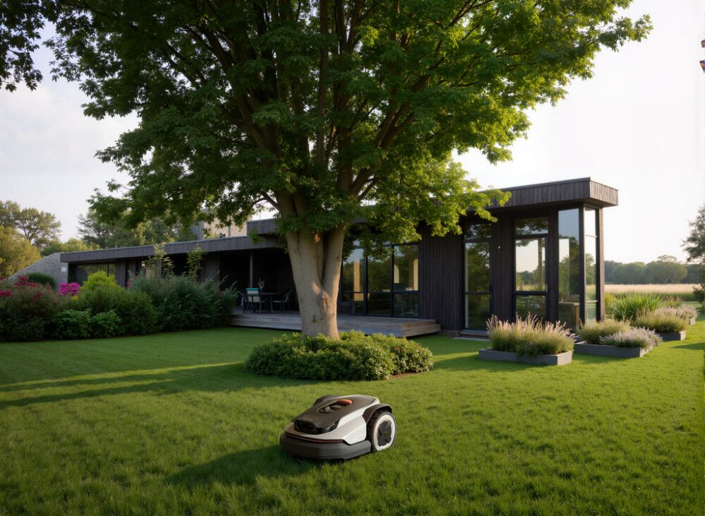 Roborock Rockneo Q105 robotplæneklipper 500 m² | BAUHAUS