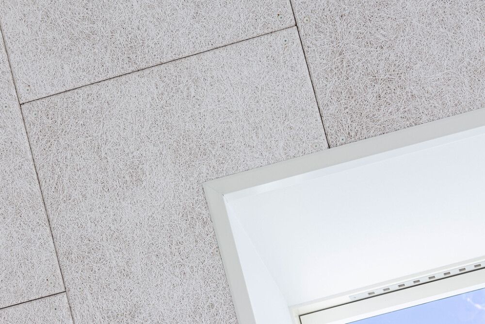 Troldtekt akustikplade lys ultrafin hvid 1200x600x | BAUHAUS