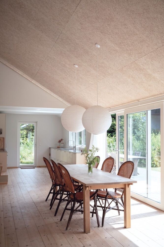 Troldtekt akustikplade lys ultrafin natur 1200x600 | BAUHAUS
