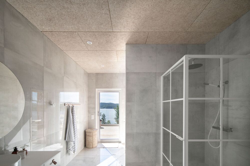 Troldtekt akustikplade lys ultrafin natur 1200x600 | BAUHAUS