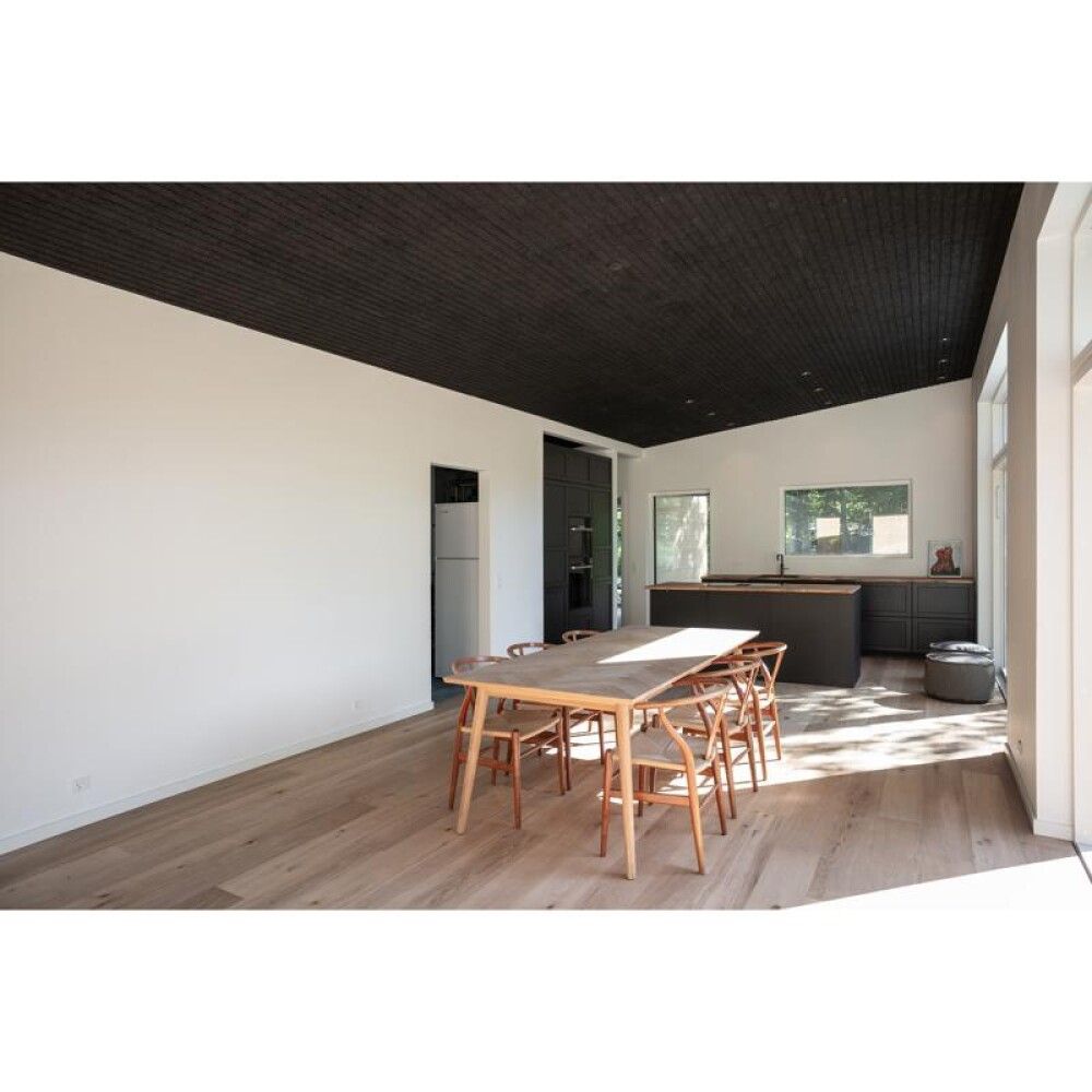 Troldtekt akustikplade v-line 1way 10 sort 1200x60 | BAUHAUS