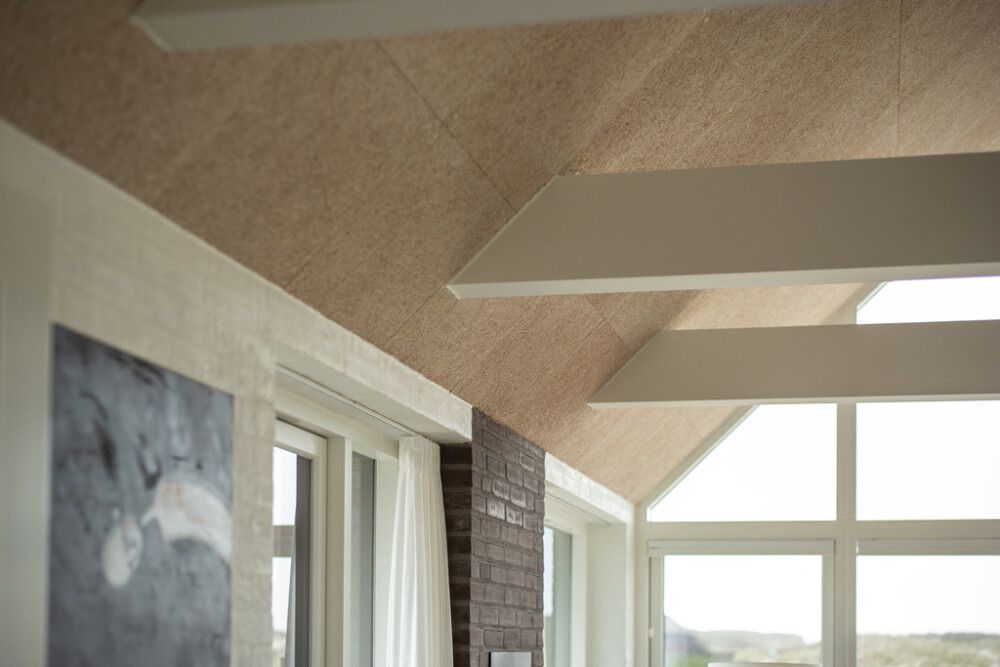 Troldtekt akustikplade lys ultrafin natur 1200x600 | BAUHAUS