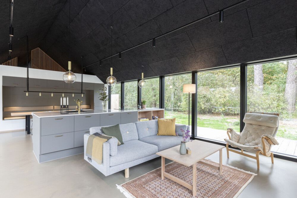 Troldtekt akustikplade ultrafin sort 1200x600x25 m | BAUHAUS