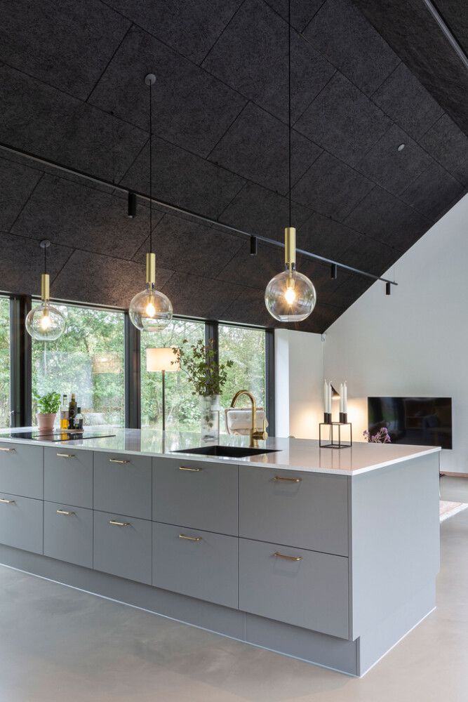 Troldtekt akustikplade ultrafin sort 1200x600x25 m | BAUHAUS