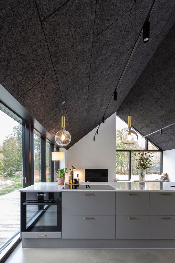 Troldtekt akustikplade ultrafin sort 1200x600x25 m | BAUHAUS