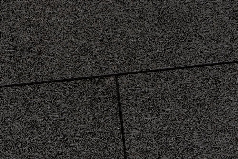 Troldtekt akustikplade ultrafin sort 1200x600x25 m | BAUHAUS