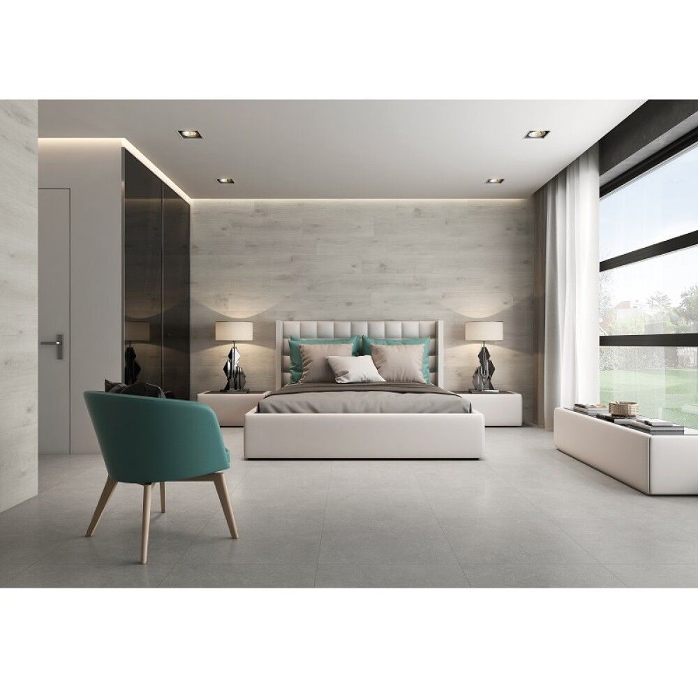 Gulv-/vægflise Start Silver Natural 60x60 cm 1,44 | BAUHAUS