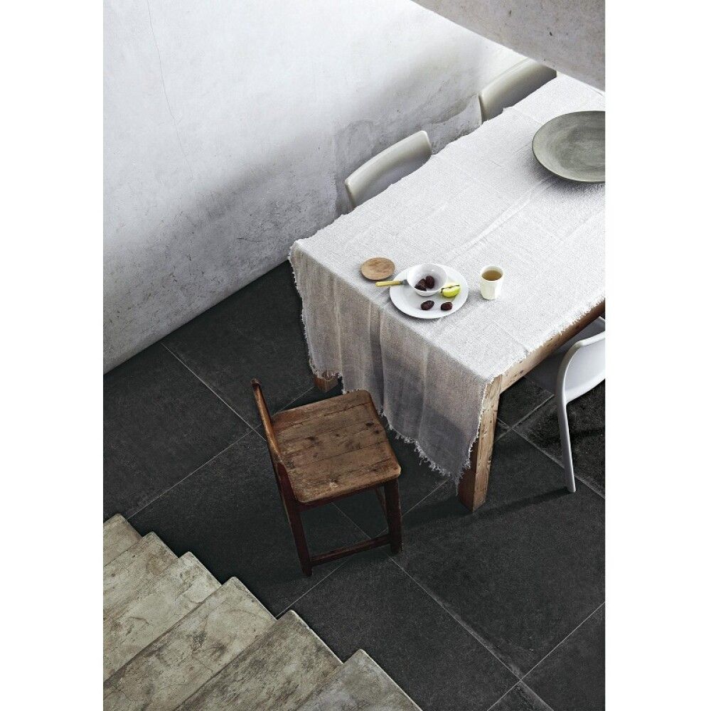 Gulv-/vægflise Idea sort 60 x 60 cm 1,08 m² | BAUHAUS