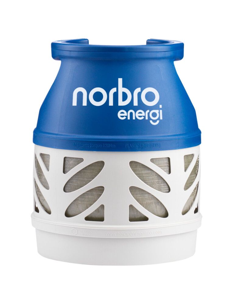 Norbro energi Ragasco gasflaske med gas - 5 kg | BAUHAUS