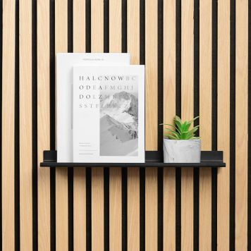 Hylde til akustikpanel sort 40 cm | BAUHAUS