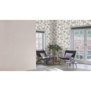 Rasch tapet Studio bambus beige/gråhvid | BAUHAUS