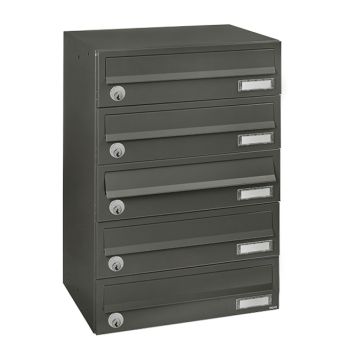 Renz postkasseanlæg Basic 501 grå umbra 5 | BAUHAUS