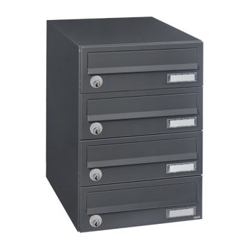 Renz postkasseanlæg Basic 502 antracit 4 | BAUHAUS