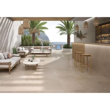 Gulv-/vægflise Burlingstone marfil 60x60 cm | BAUHAUS