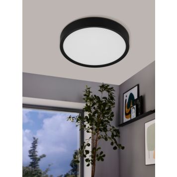 Eglo LED-loftlampe Musurita sort Ø34 cm | BAUHAUS
