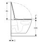 Ifö væghængt toilet Spira Art TurboFlush rimless m | BAUHAUS