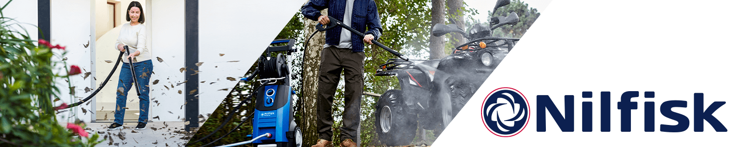 Nilfisk - Køb støvsuger, højtryksrenser m.m. fra Nilfisk – BAUHAUS