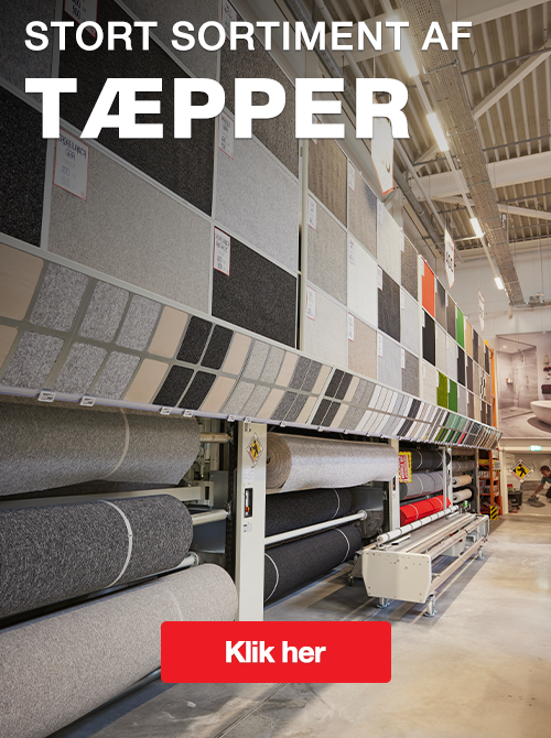 Fliser, gulve og tæpper kampagne